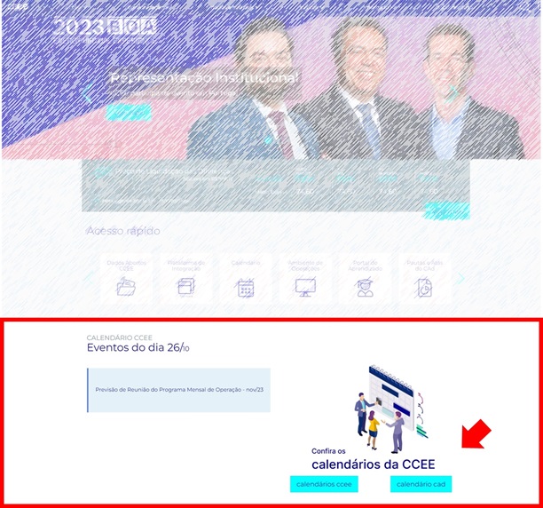 CO: Reuniões do CAd são inseridas no calendário do Portal CCEE - CCEE