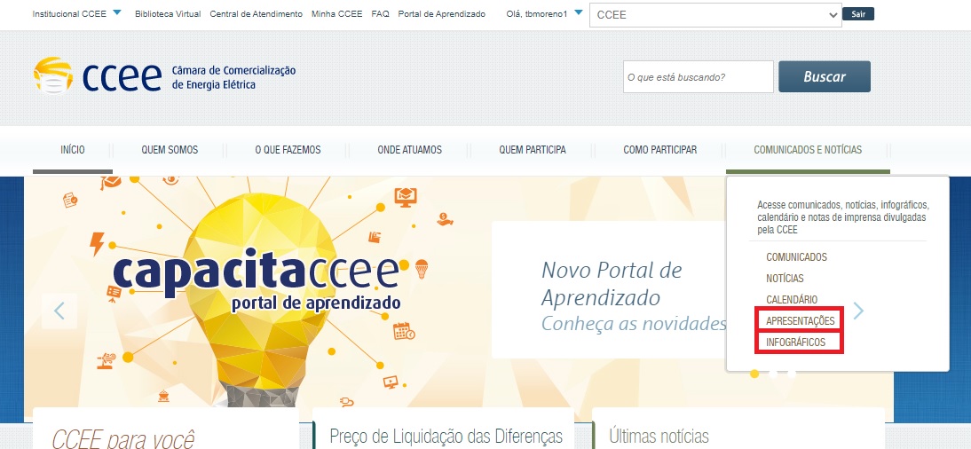 Você já conhece as páginas de apresentações e de infográficos do portal ...